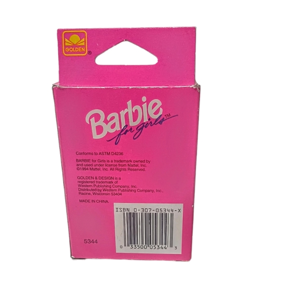 Barbie | Toys | Barbie For Girls Vintage 994 24ct Box Of Crayons Vtg ...